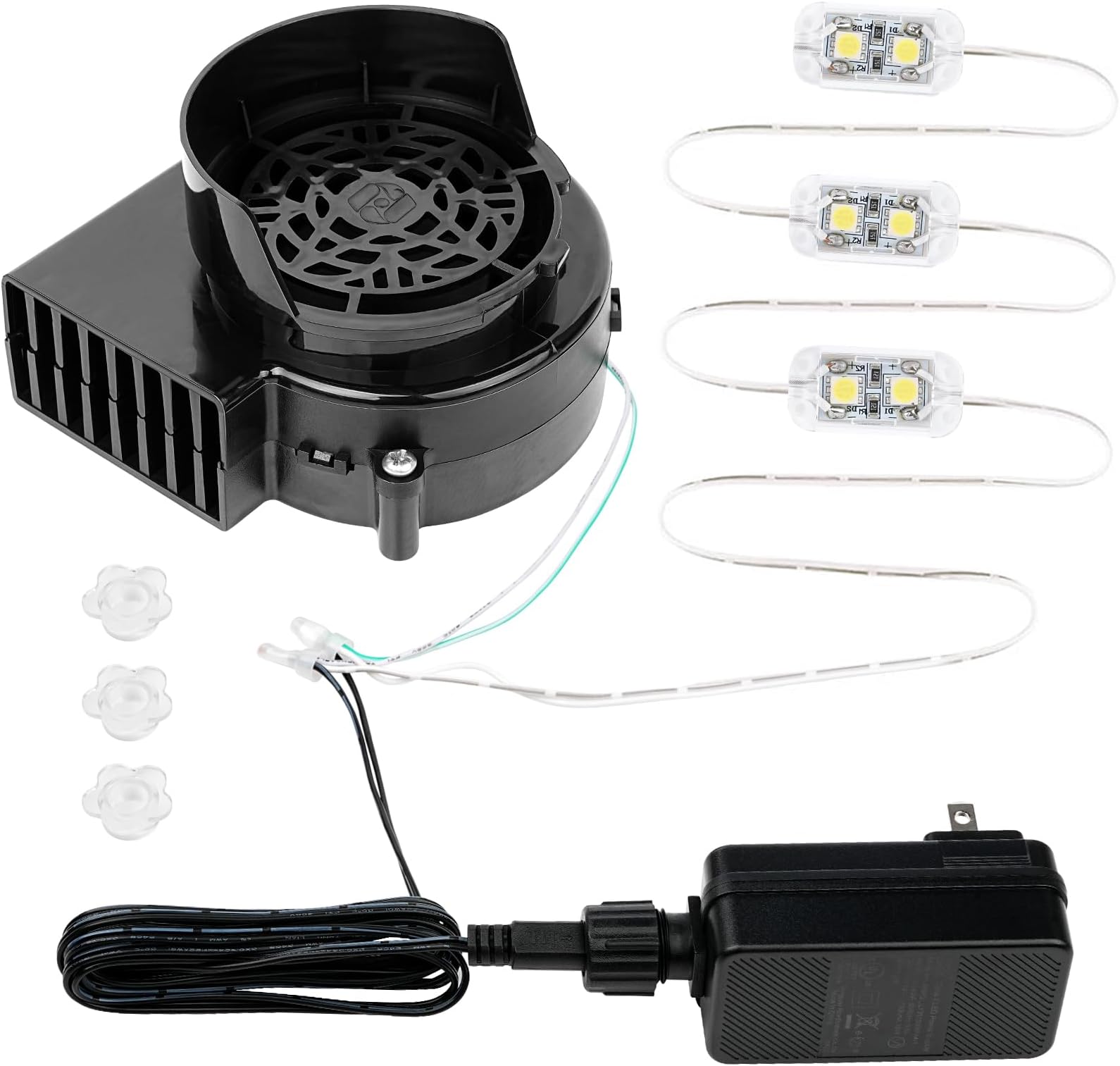 Amazon.com: AIR CHARACTERS Replacement YEF-125 Fan with Base and Lights ...