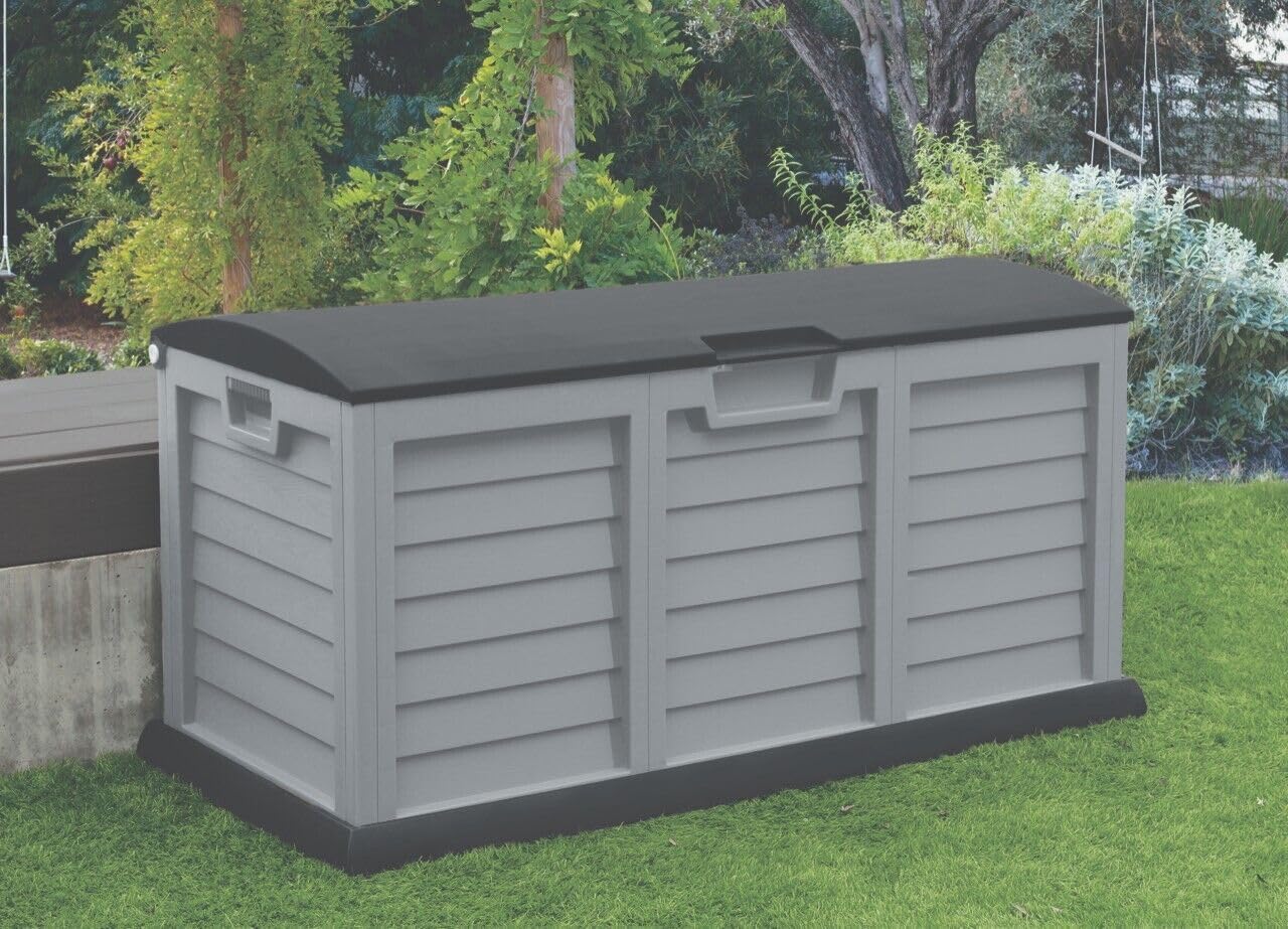 Garden Store Direct Starplast Waterproof Plastic Garden Storage/Cushion ...