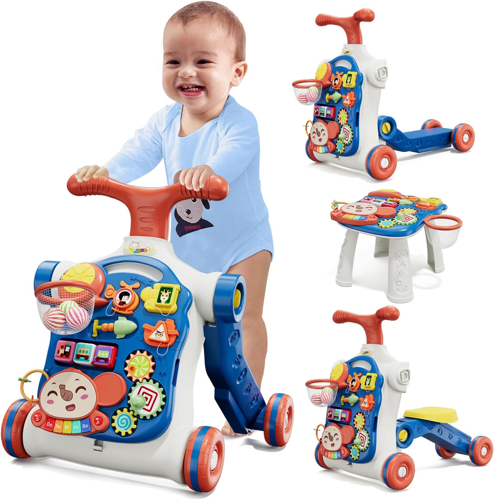 Amazon.com: Vtech 505603 Baby Walker, Multi-Coloured : Toys & Games