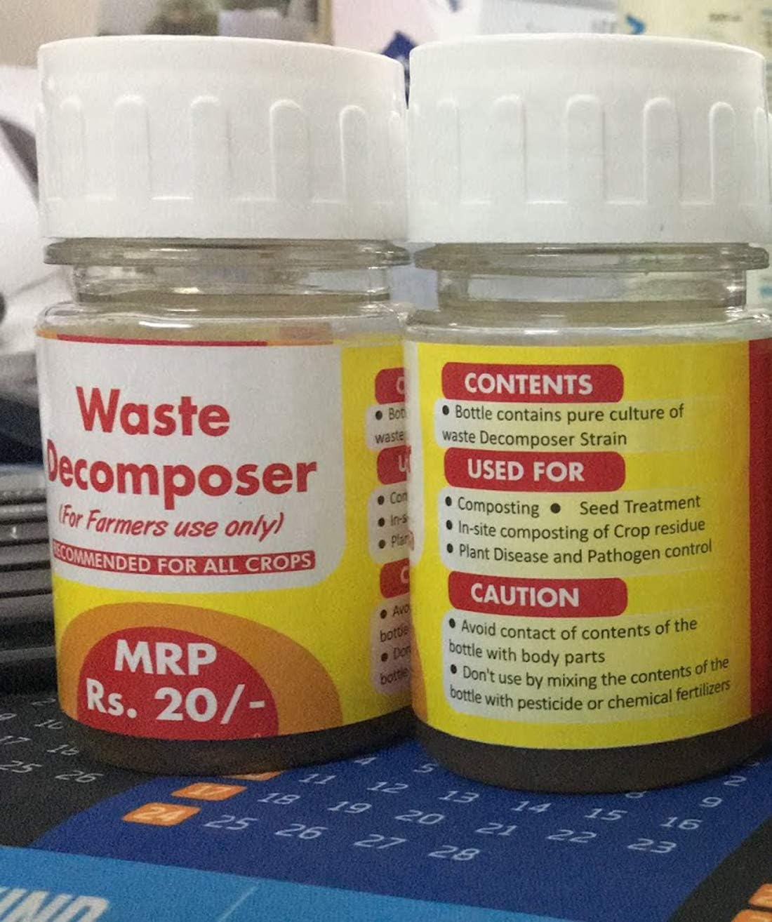 MD Biocoals Pusa Decomposer Capsule | IARI Certified (Pack of 4 ...