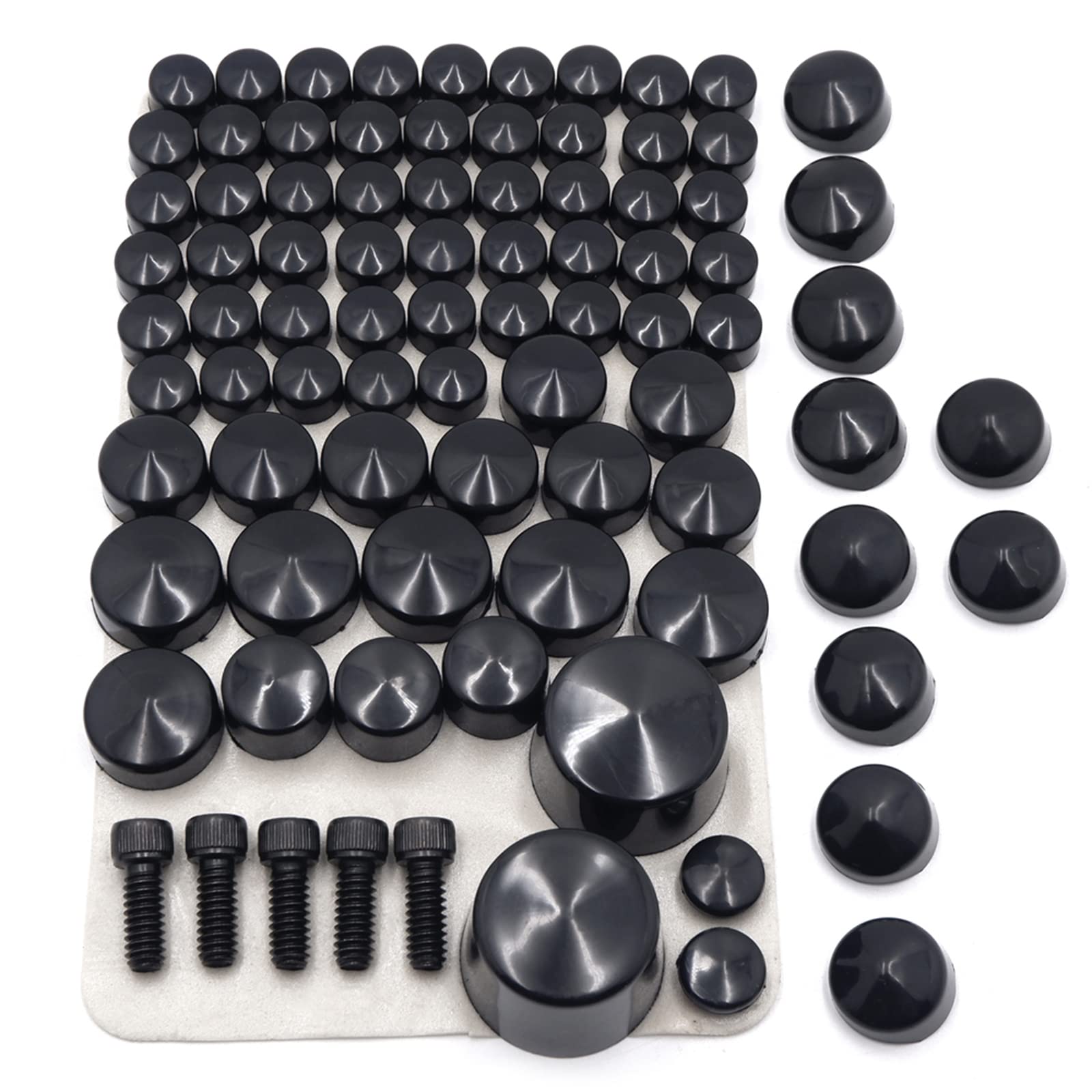 Motorcycle Replacement Engine Valve Cover Bolts Toppers Caps Engine ...