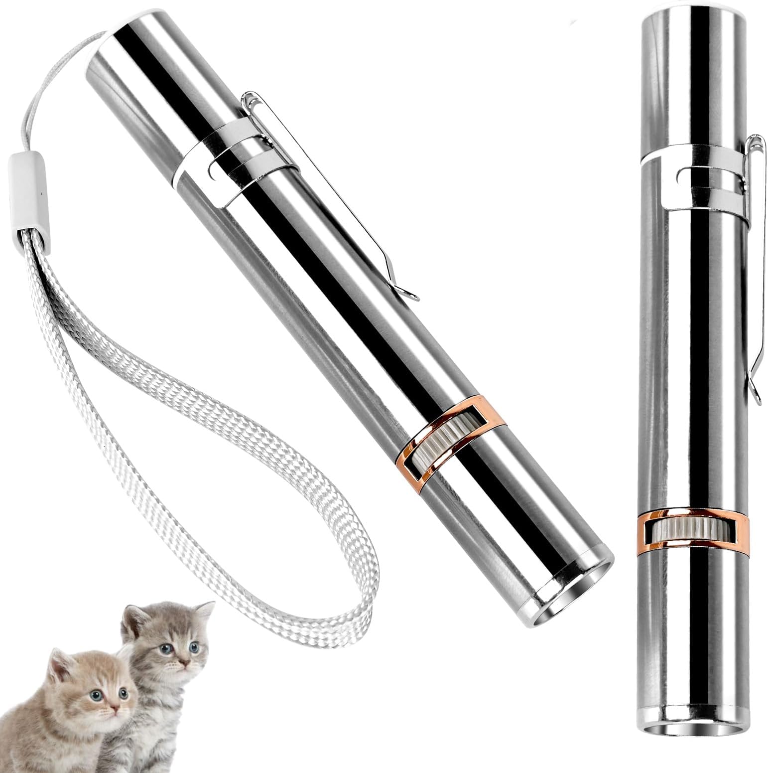 Amazon.com : XFWUCHE Cat Laser Pointer for Cats USB Rechargeable Dogs ...