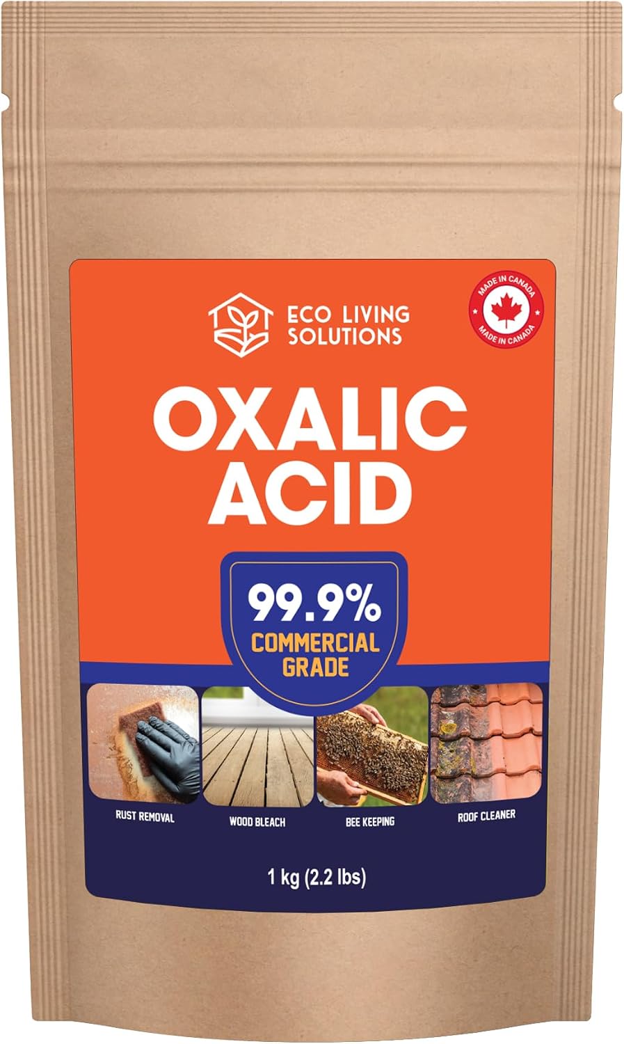 Oxalic Acid 99.9% - Eco Living Solutions | Deck Stain Remover & Wood ...