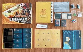 Amazon.co.jp: Pandemic Legacy Season 2 Board Game : Toys & Games