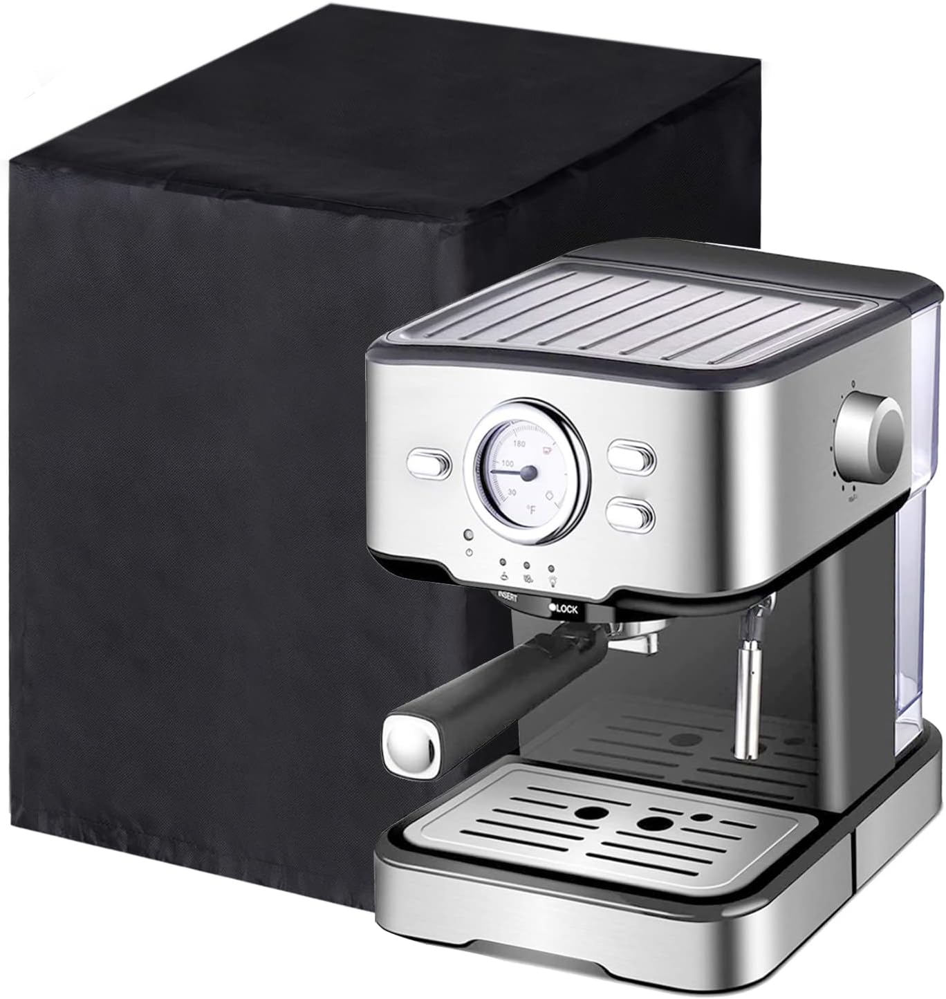 Amazon.com: PASONIKA Coffee Maker Cover, Waterproof Toaster Oven ...