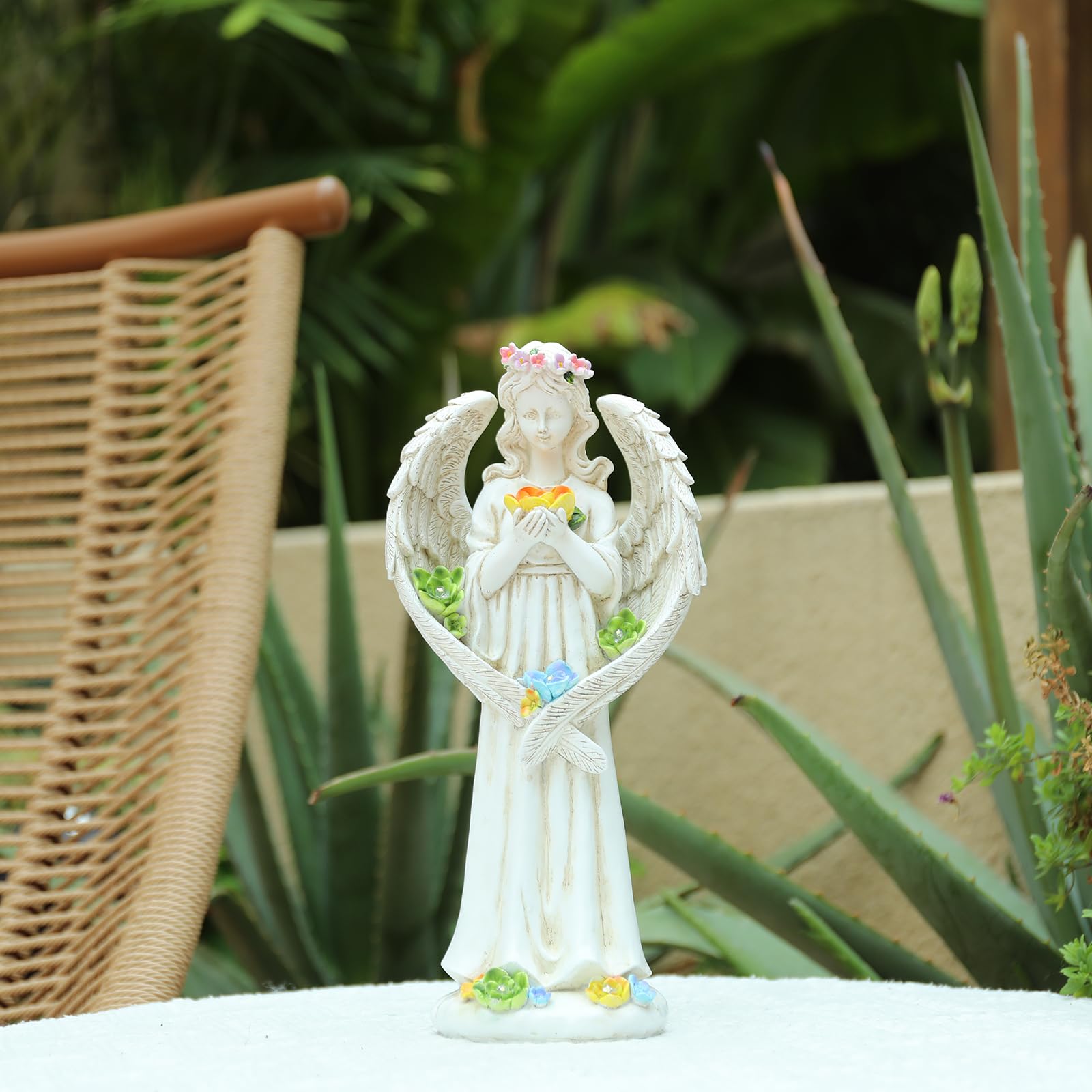 Amazon.com: Angel Statues for Garden - Garden Angels Outdoor Statues ...