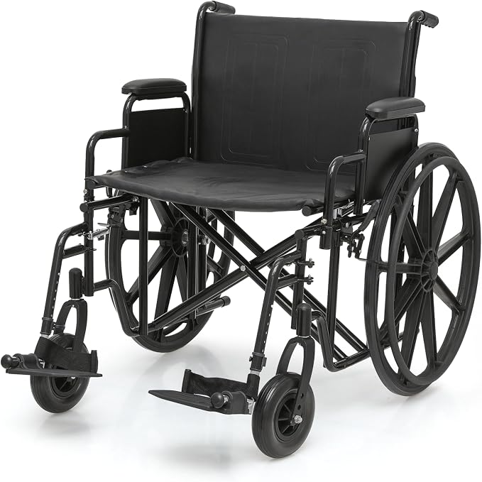Amazon.com: Magshion Extra-Wide Batriatric Wheelchair for Adults 500 ...