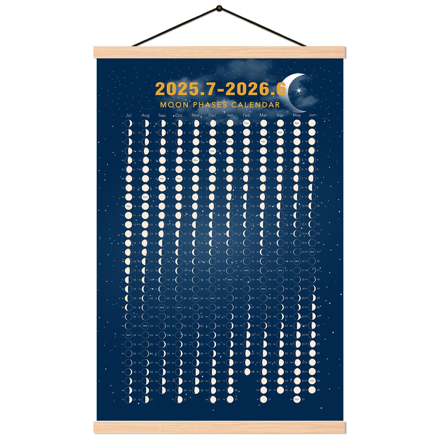 Moon Calendar Printable