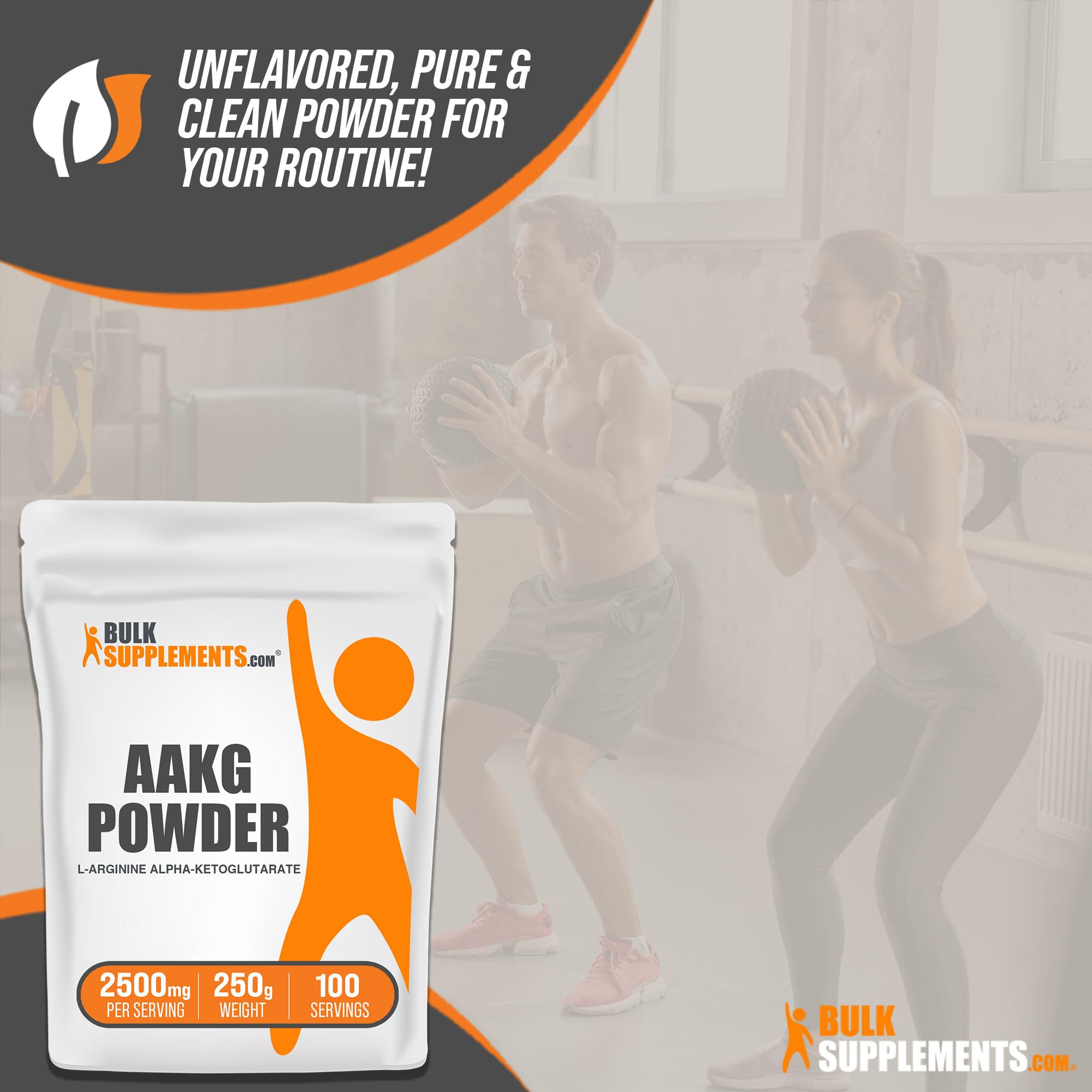 Snapklik.com : BULKSUPPLEMENTSCOM AAKG Powder - Arginine Alpha ...