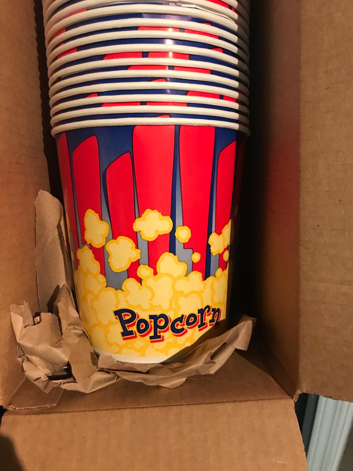 Amazon.com: Paragon 32-Ounce Small Popcorn Bucket (25-Count) : Grocery ...