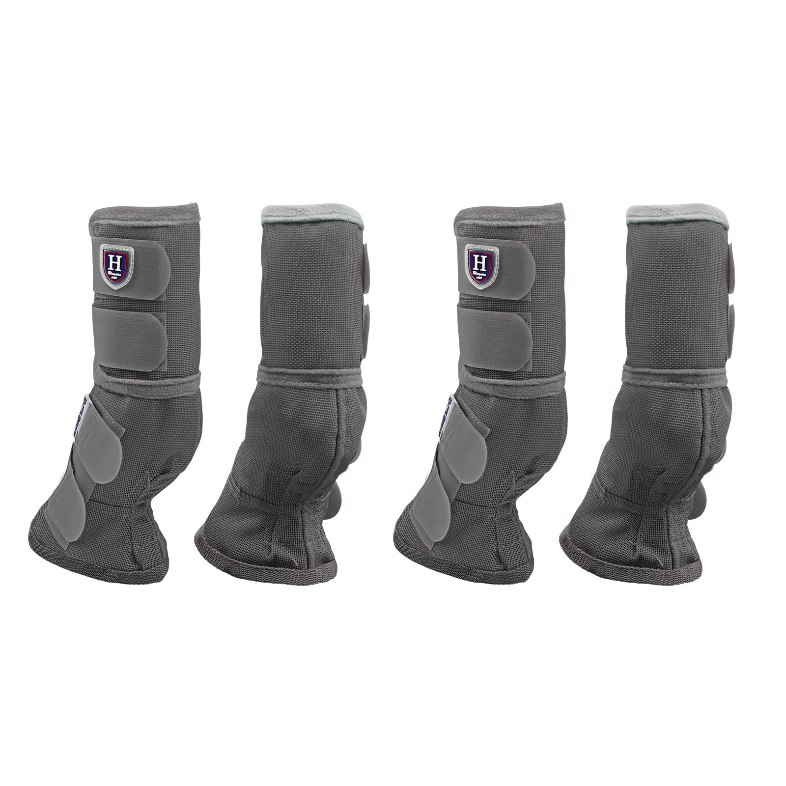 Amazon.com : Harrison Howard Horse Fly Boots Perfect Contoured Fit Leg ...