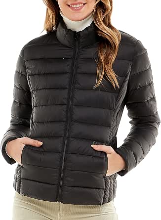 Amazon.com: Love Tree Women's Packable Puffer Jacket - Ultra ...