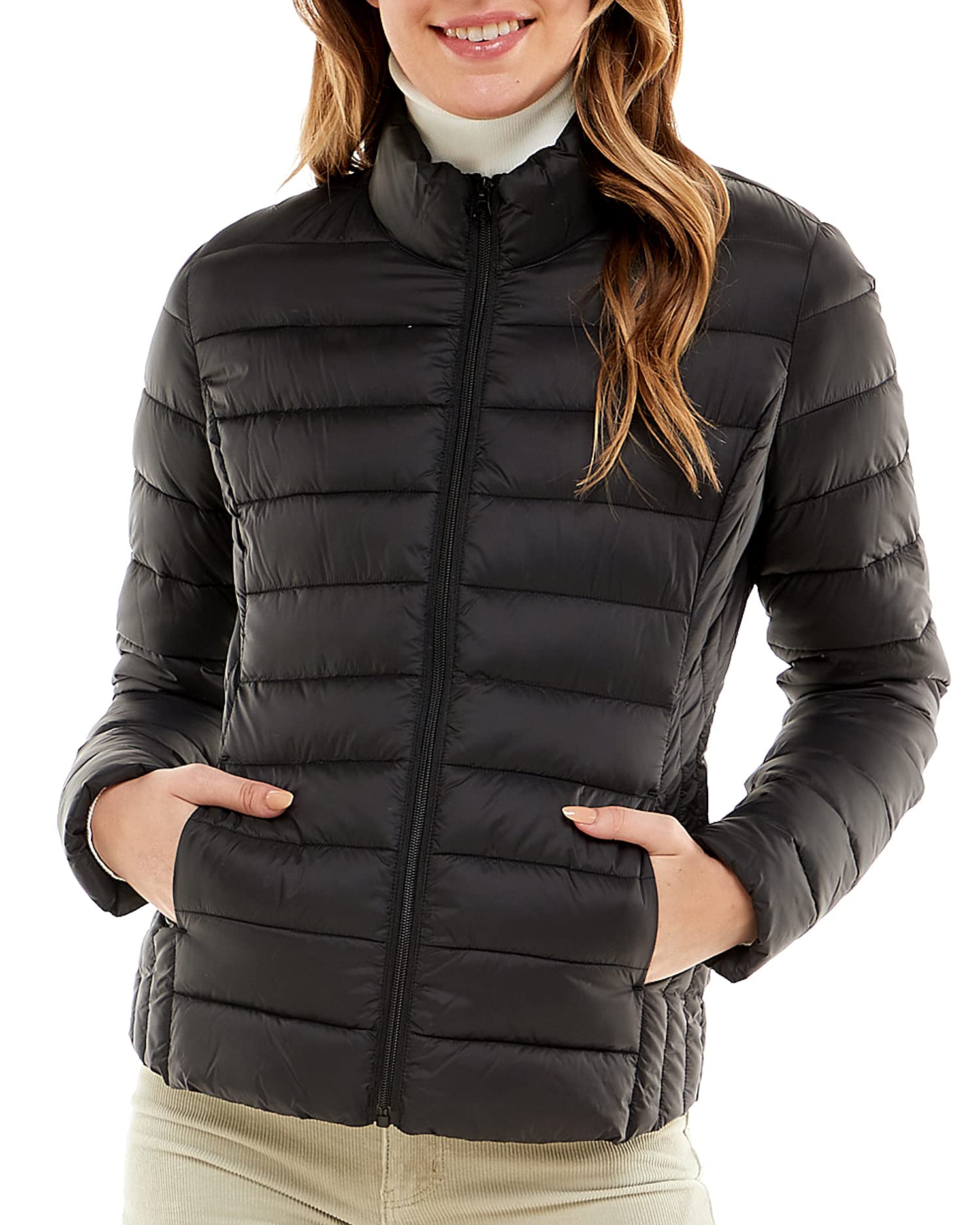 Amazon.com: Love Tree Women's Packable Puffer Jacket - Ultra ...