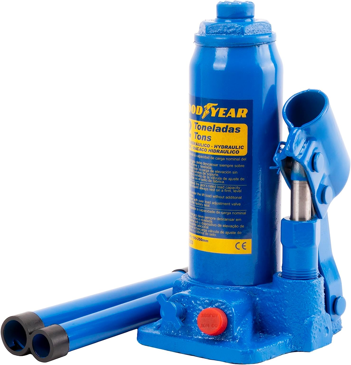 GOODYEAR GOD1253 Jack Bottle 2tonnes, 2 tons, blue : Amazon.co.uk ...