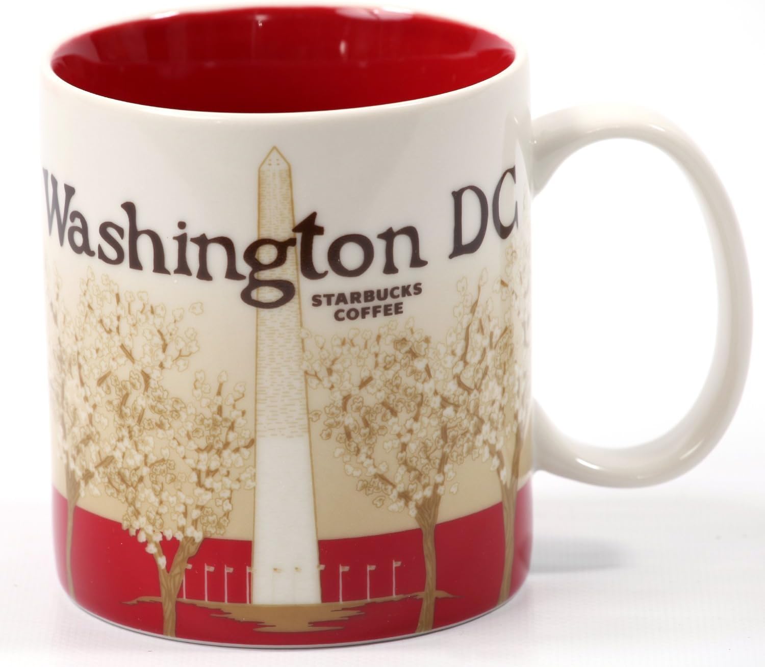 Amazon.com | Starbucks Coffee 2011 Washington DC Mug, 16 fl oz: Coffee ...