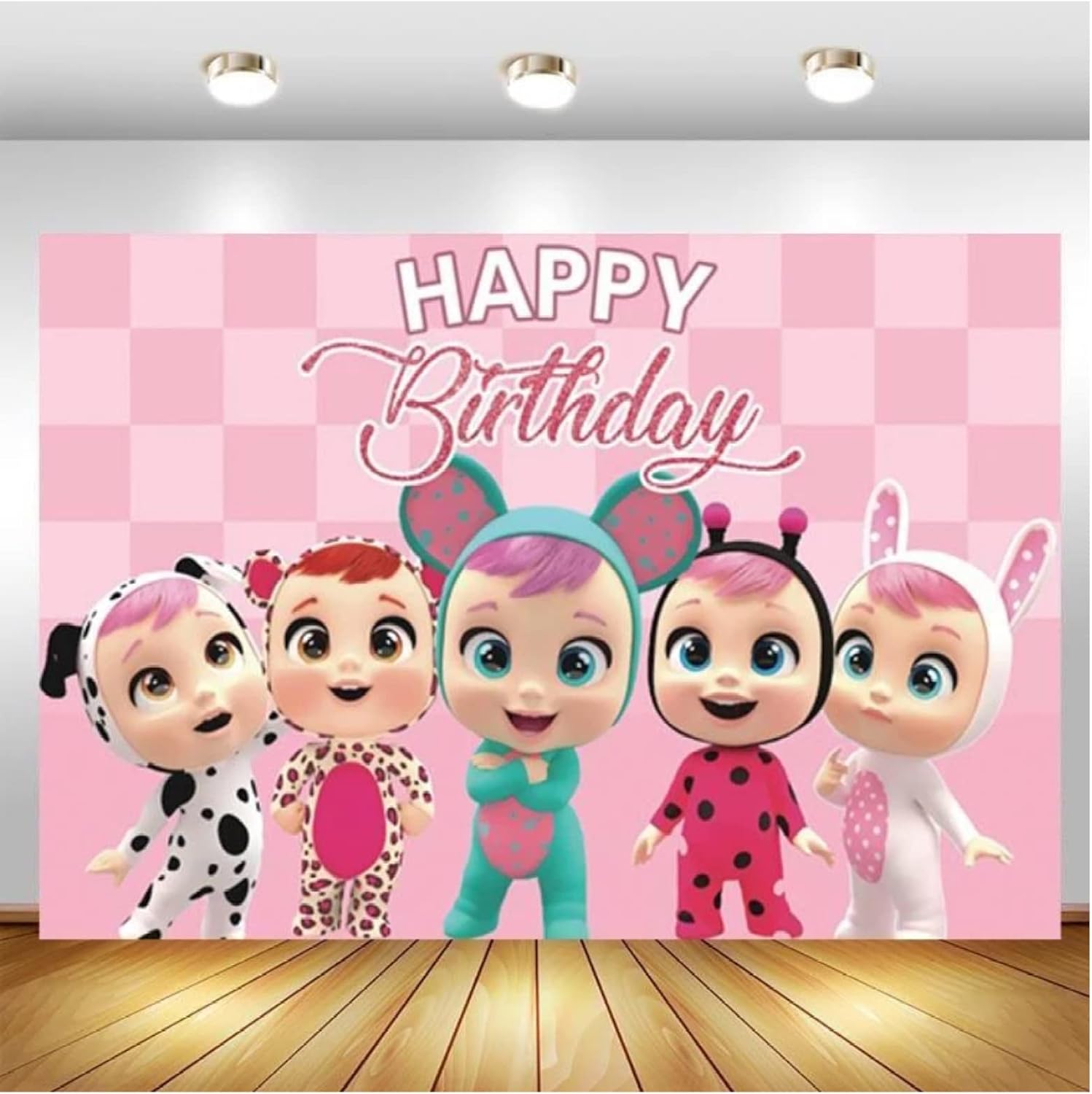 Amazon.com : shenmeng Cry Babies Magic Tears Backdrop Girls Birthday ...