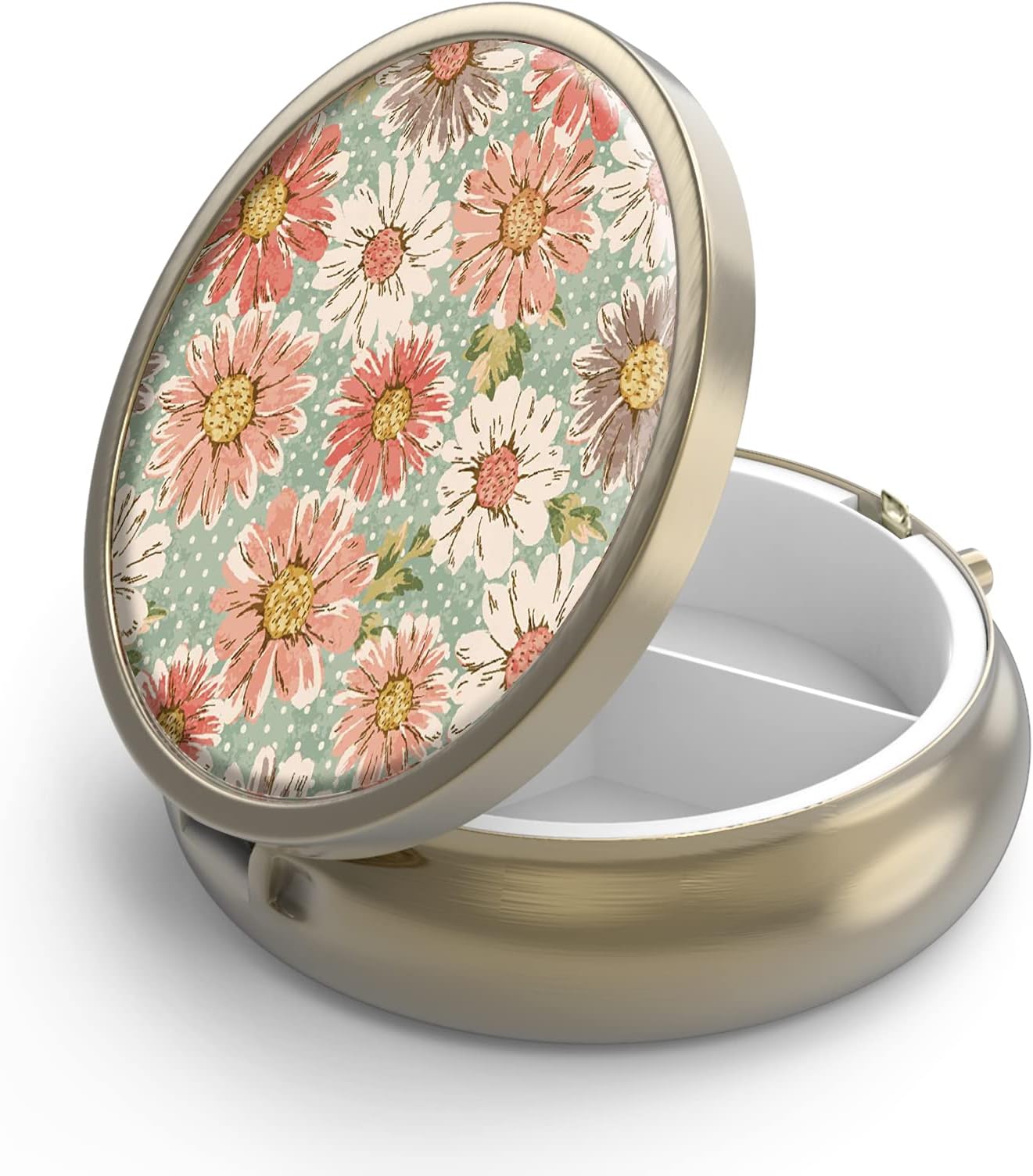 Amazon.com: 6Pcs Elegant Pill Box Case, CREATIEE-PRO Portable Medicine ...