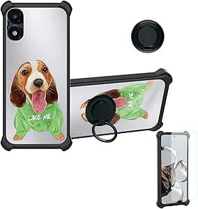 Amazon.com: Aroepurt Case Compatible for Foxx Foxxd A55AM Phone Case Cover [with Tempered Glass ...