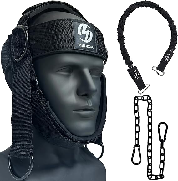 Amazon.com : Neck Harness for Increases Neck Core Strength - Neck ...
