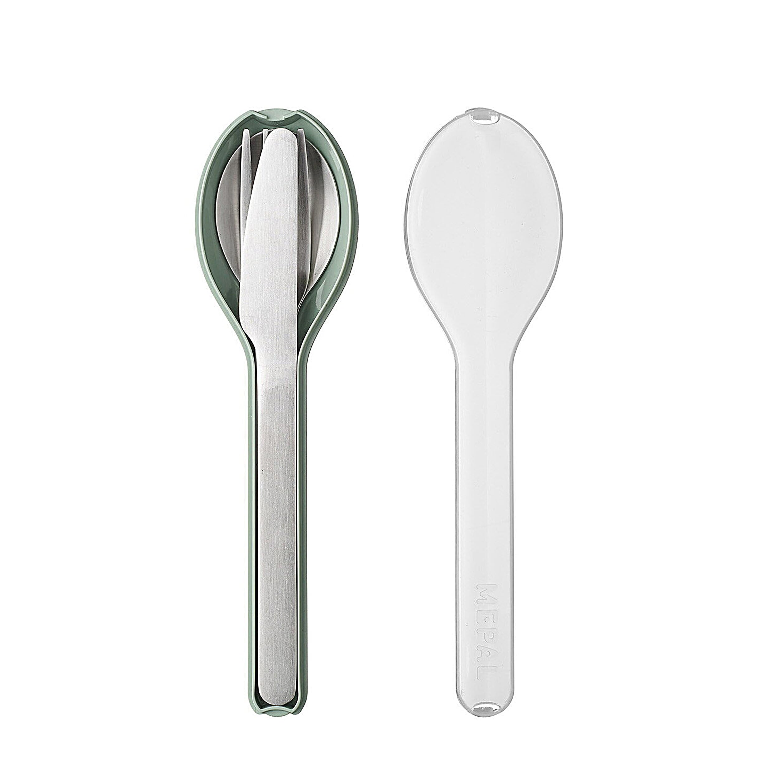 Mepal – Cutlery 3-Piece Set Ellipse – Cutlery Set On The Go - Consists ...