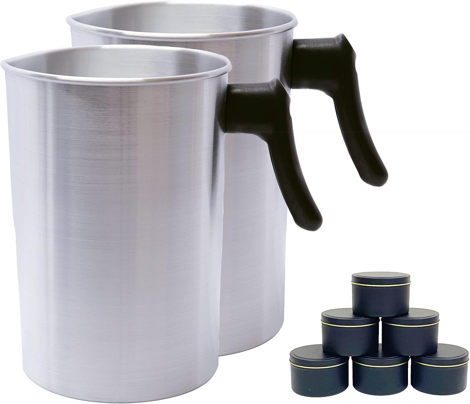 Amazon.com: Edamame 2 Pack, Candle Making Pouring Pot,4 pounds & 6 8 oz ...