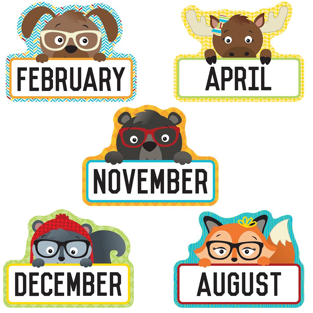 Carson-dellosa Hipster Birthday Bulletin Board Set For Sale Carson ...