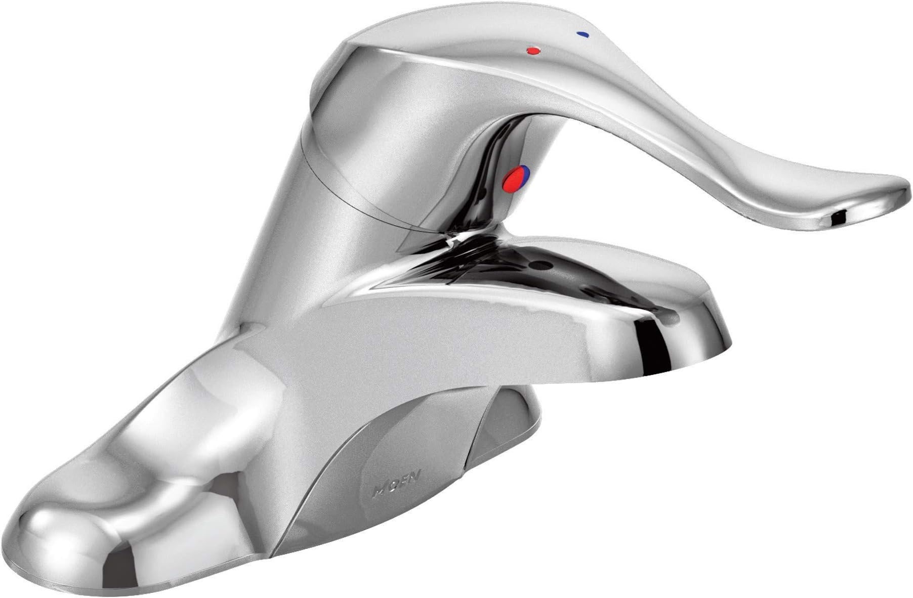 Moen 8924 Commercial M-Bition Widespread Lavatory Faucet with Grid ...