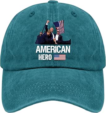 Trump Shot Assassination Attempt American Heros Hat for Women funny ...