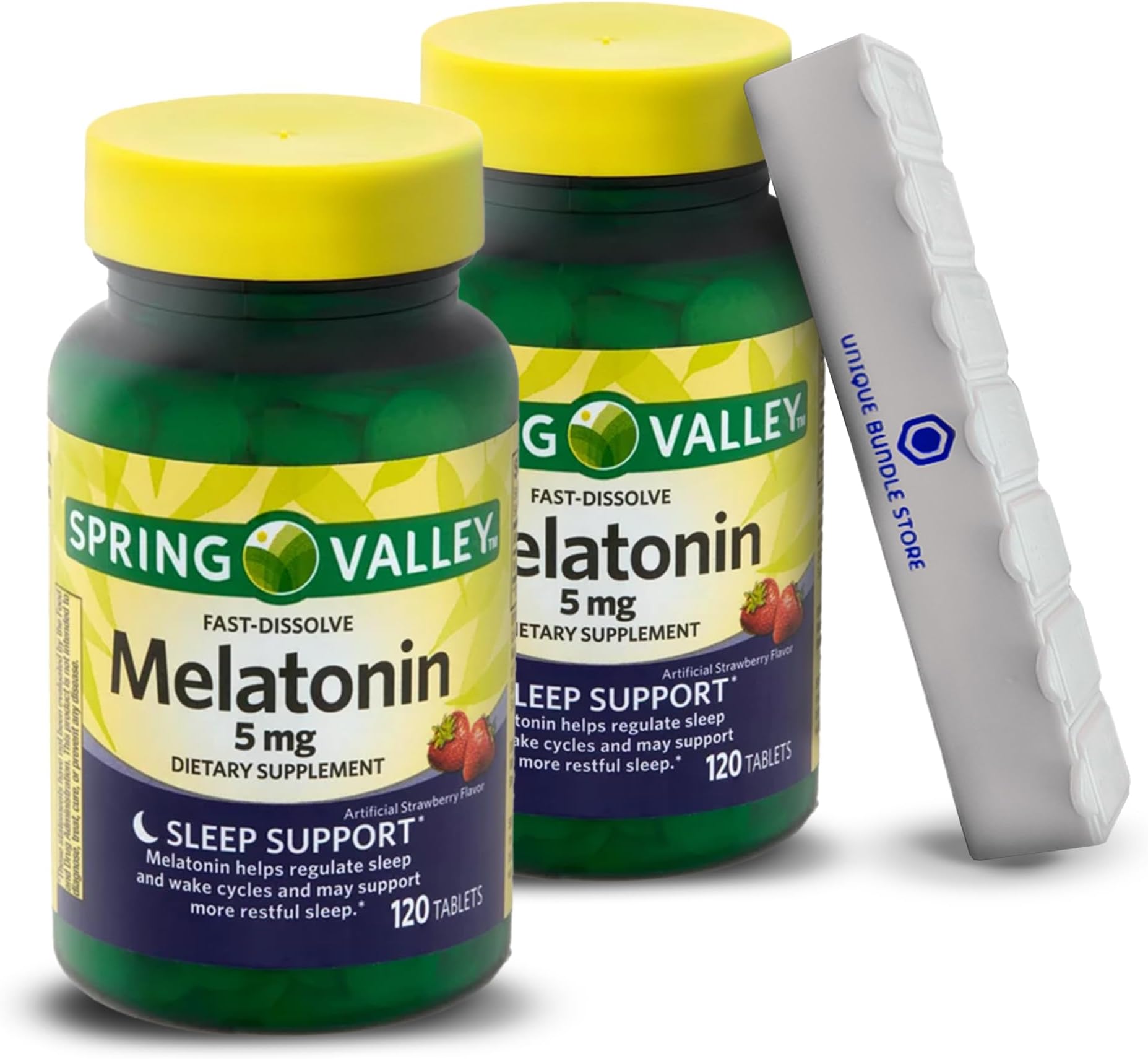 Amazon.com: Spring Valley, Melatonin 5mg, Sleep Health Dietary ...