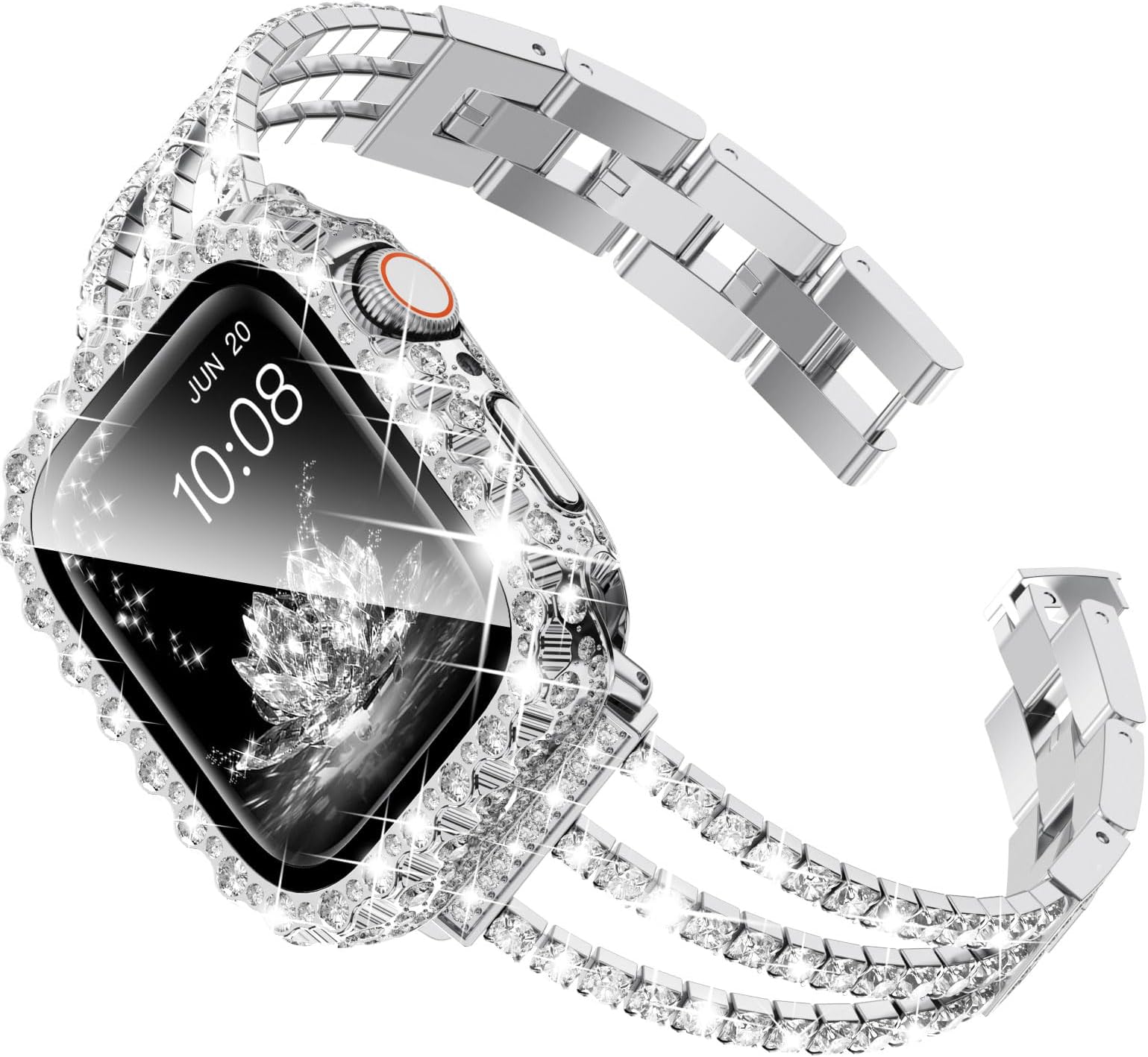 Amazon.com: VIQIV Bling Bands Compatible with Apple Watch Ultra Band ...