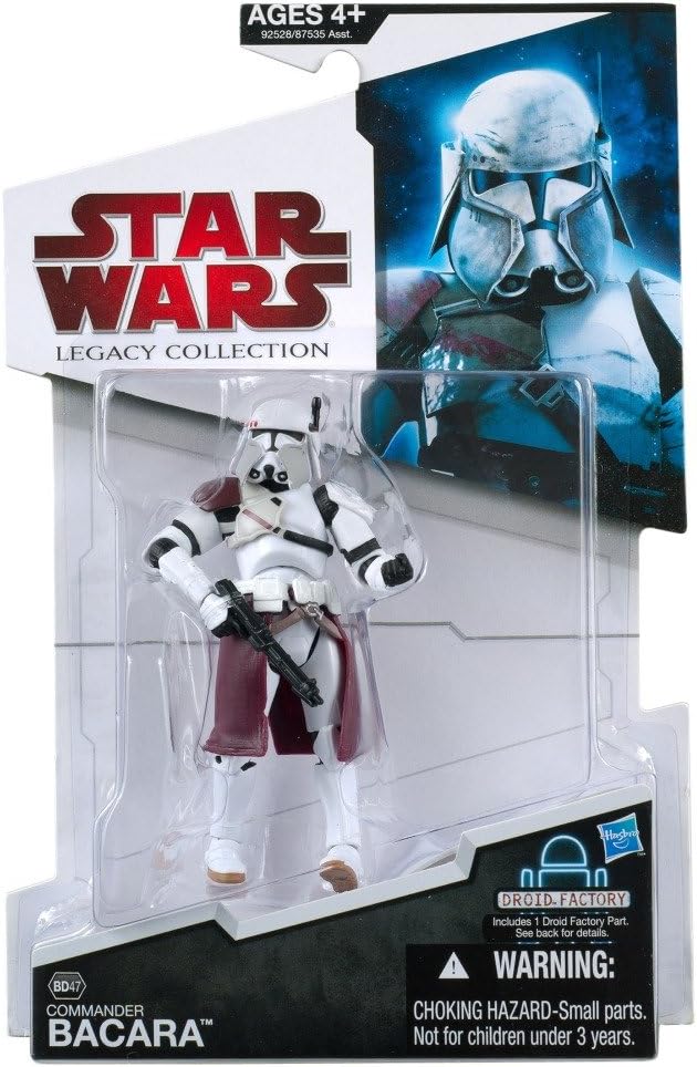 Amazon.com: Commander Bacara BD47 Star Wars Legacy Collection Action ...