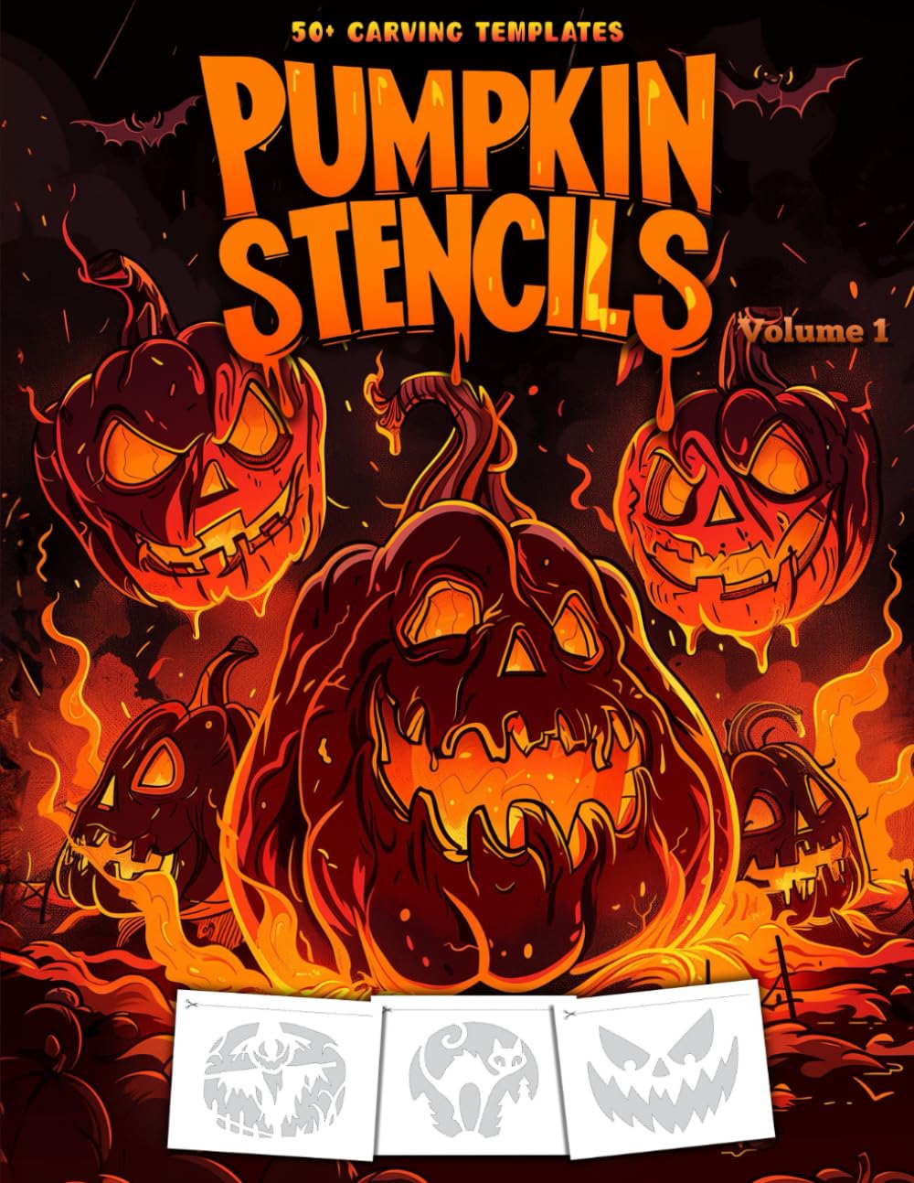 Pumpkin Carving Stencils: 50+ Fun and Spooky Jack-o'-Lantern Templates ...