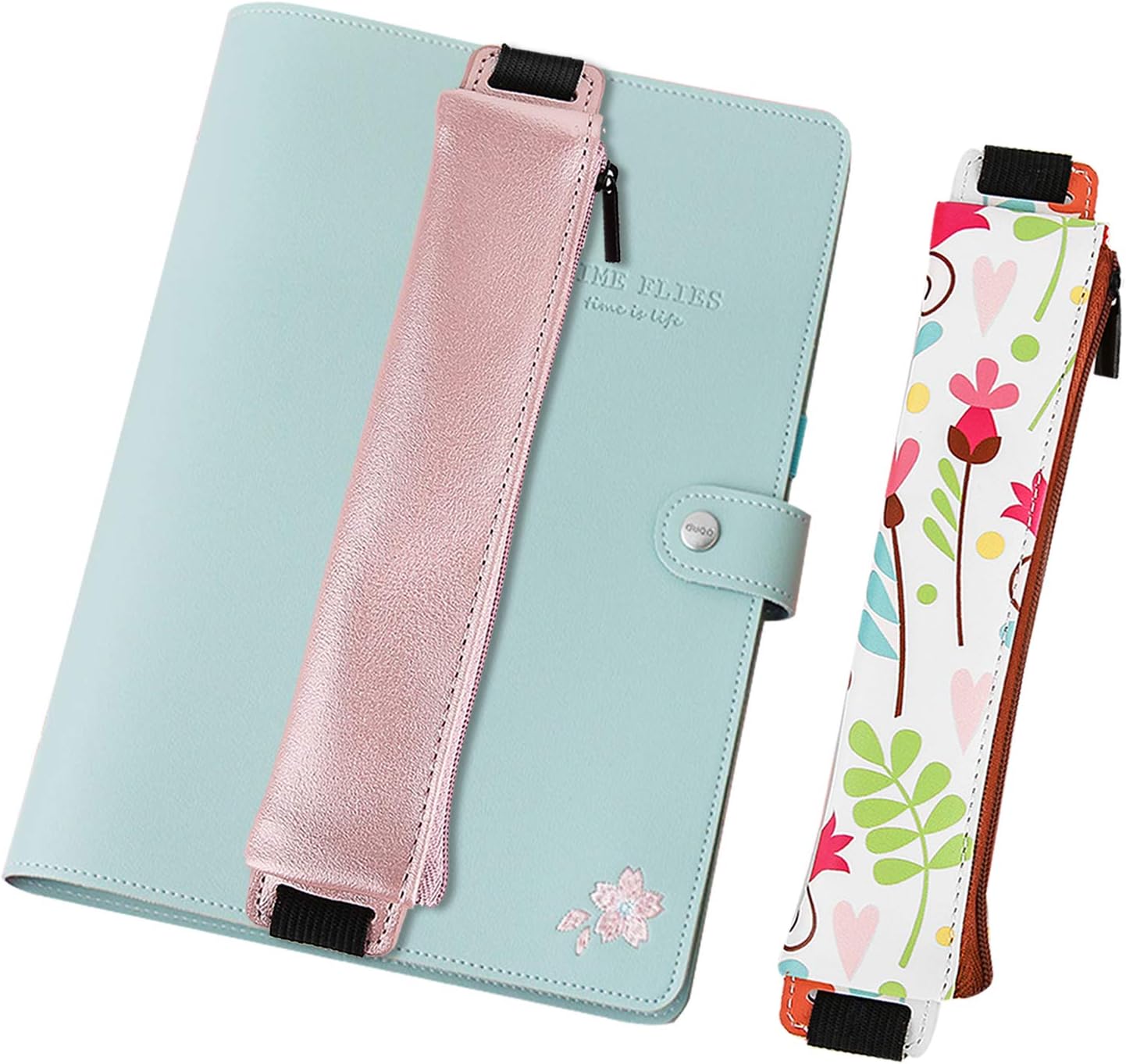 IF Bookaroo Pen Pouch Notebook/Pen Organiser Elasticated A5 Notebook ...