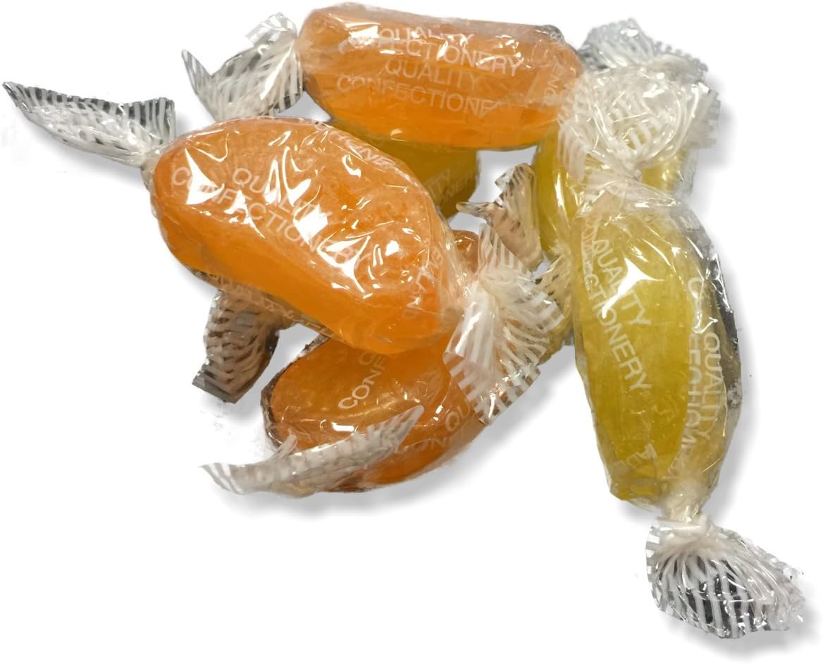 Orange and Lemon Slices Boiled Retro Sweet Shop Traditional Old ...