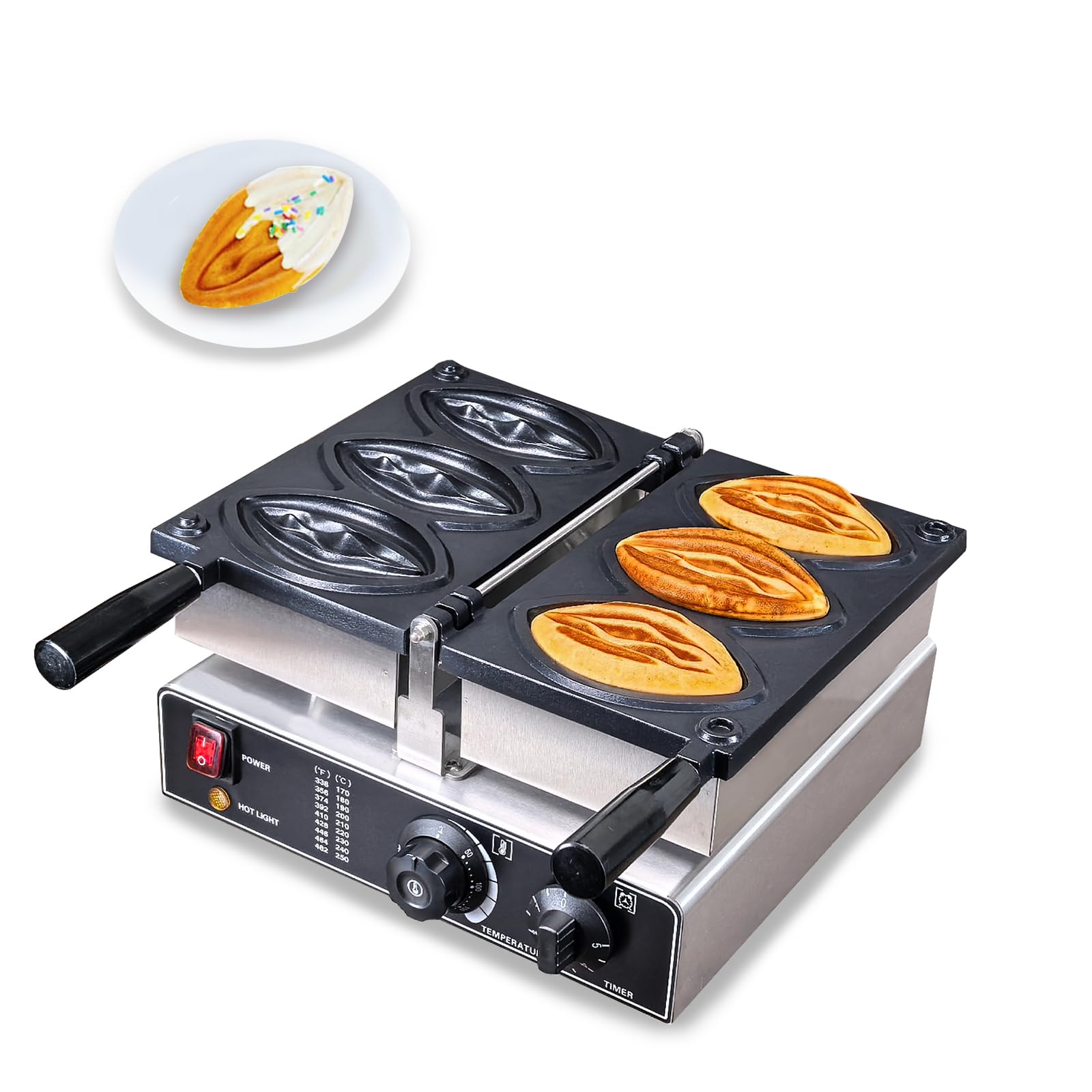 Amazon.com: CPVKRY Commercial Strange Shape Waffle Machine, Halloween ...
