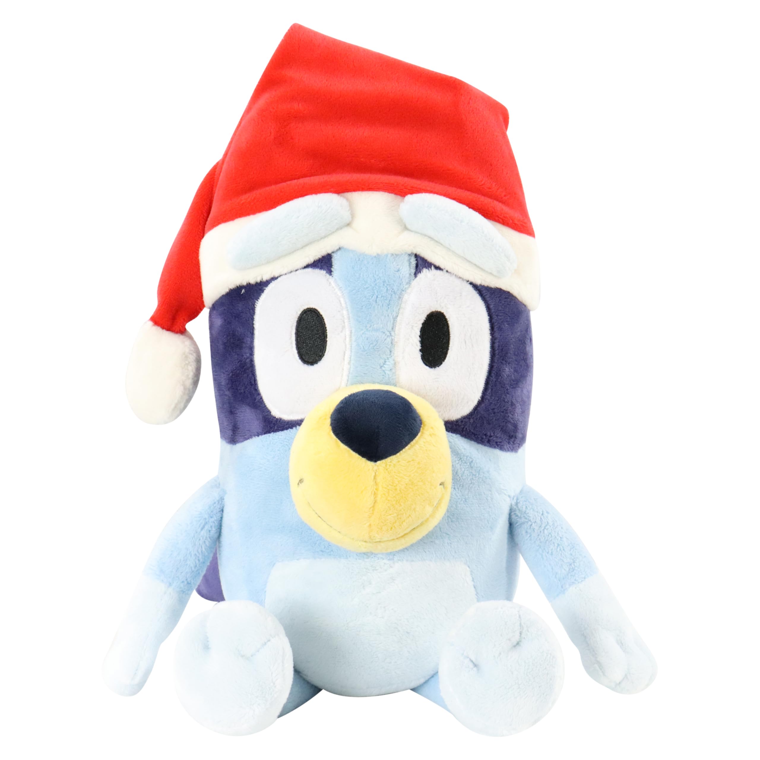 Amazon.com: Animal Adventure - Bluey with Santa Hat 12” Plush ...