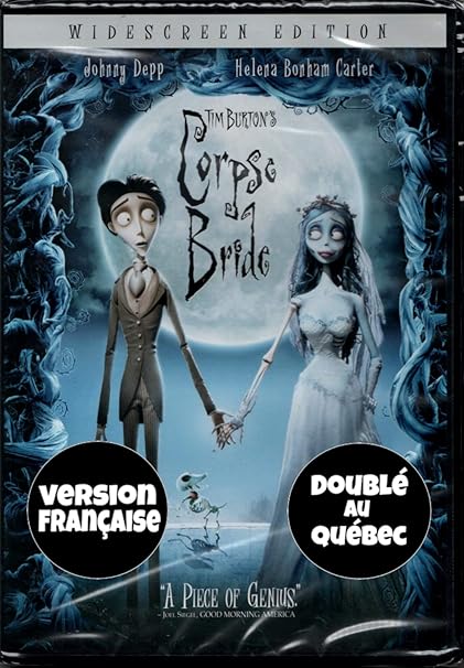 Tim Burton's: La Mariée Cadavérique (English/French) 2005 (Widescreen ...