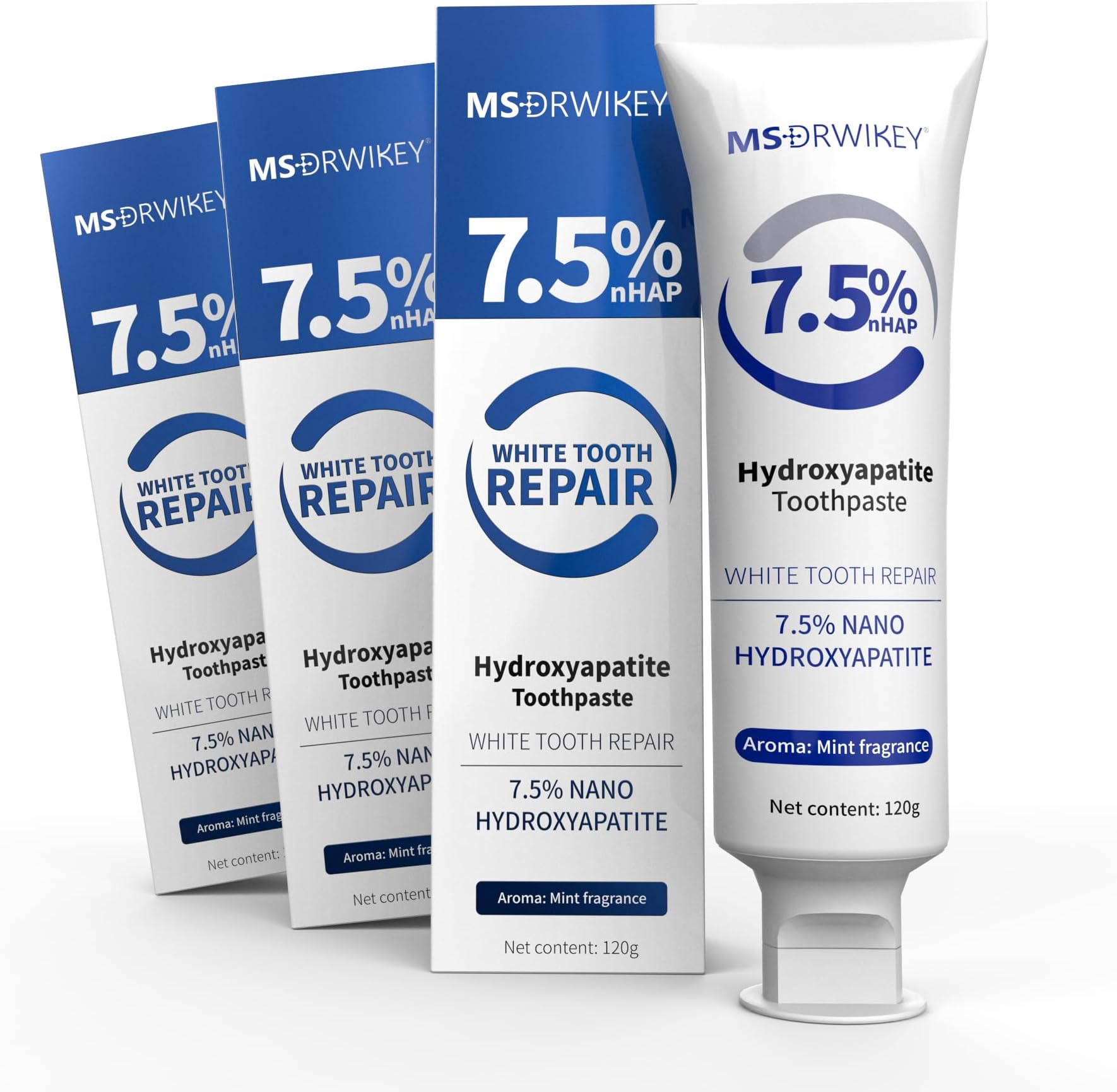 Amazon.com: MSDRWIKEY Hydroxyapatite Repair & Protect Toothpaste for ...