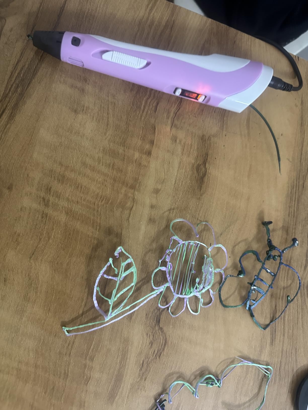 Magicwand® 3D Drawing Printing Pens with LCD Display & Free 12, 1.75 mm ...