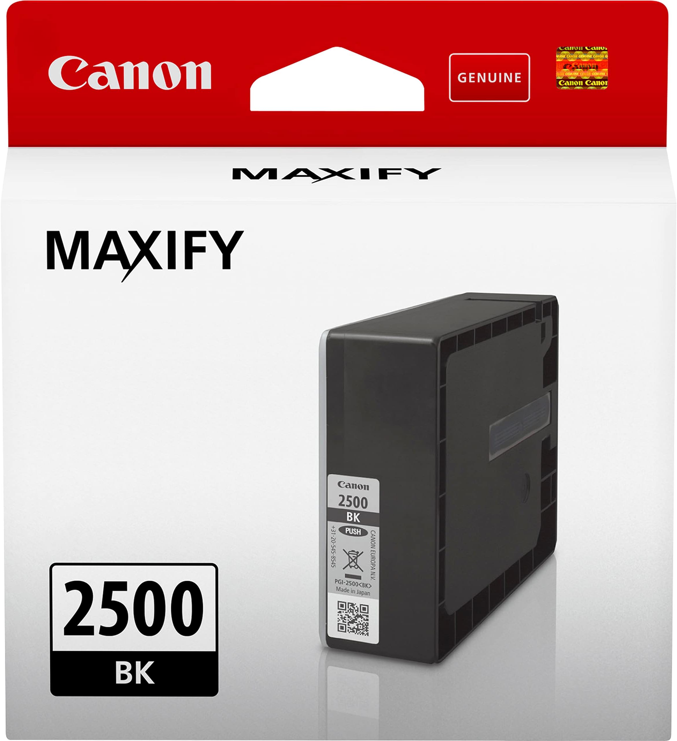 Canon PGI2500XL Pack of 4 Cartridges : Amazon.co.uk: Computers ...