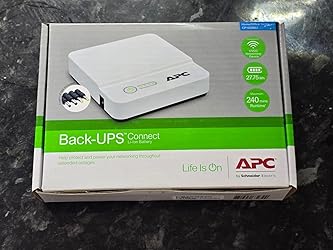 APC Back-UPS Connect - CP12036LI - 12V DC 36W Lithium-Ion Mini UPS ...