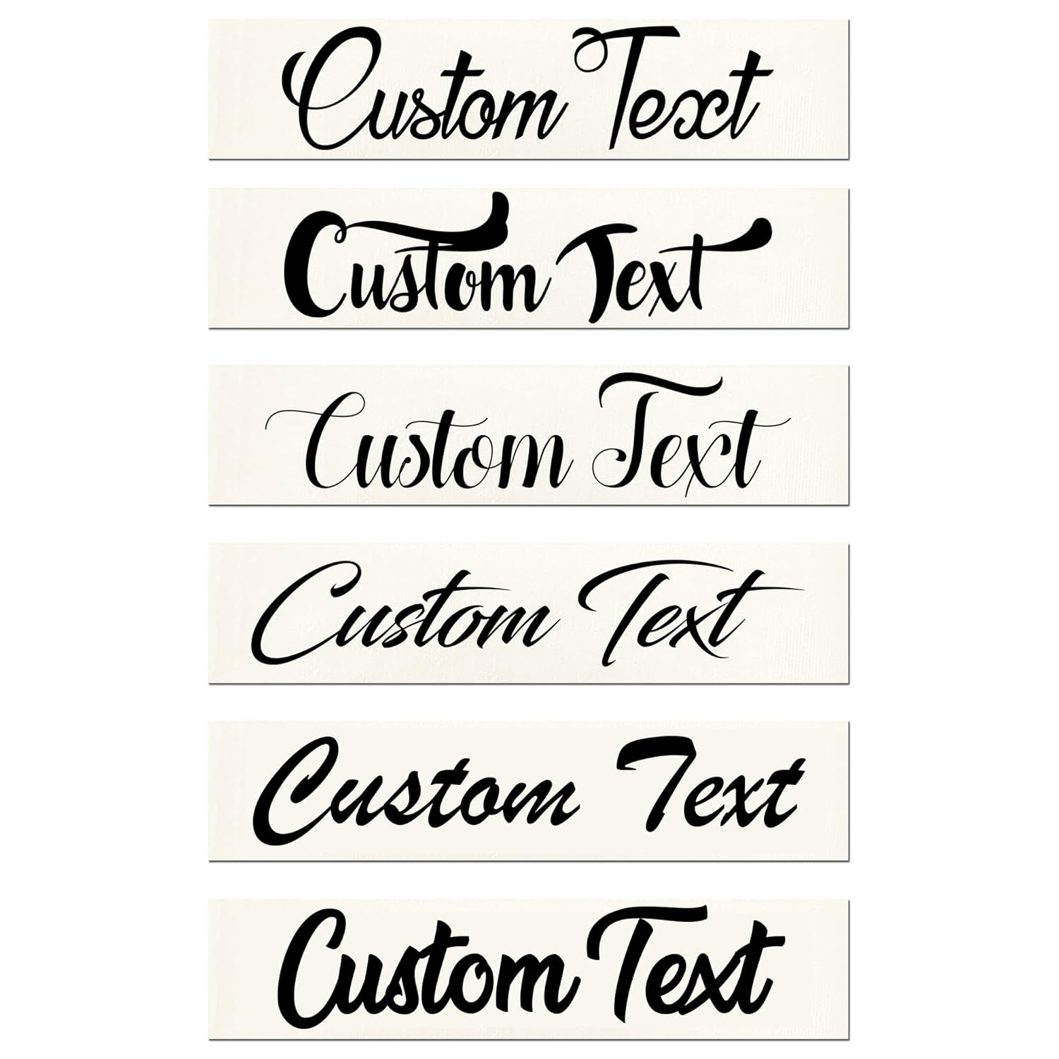 Amazon.com: Custom Personalized Text Lettering Vinyl Decal Label Window ...