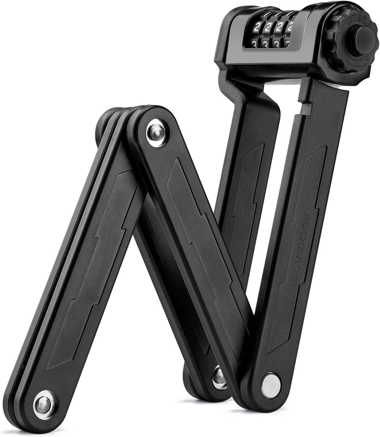 ROCKBROS Folding Bike Lock Compact Bike Lock for Electric Bike Lock ...