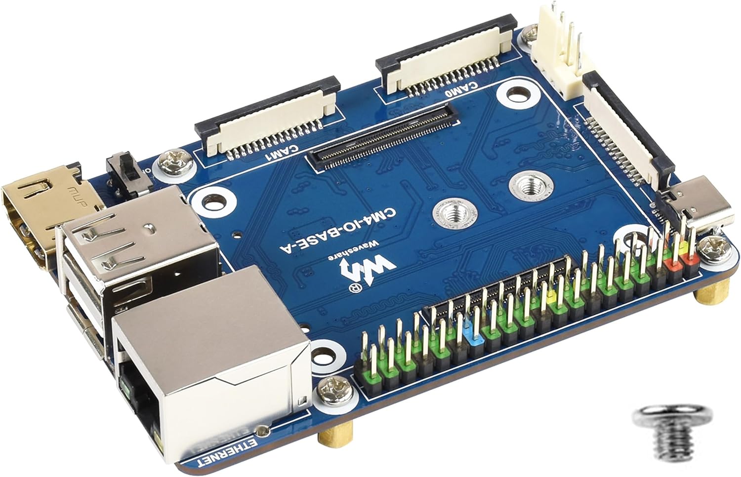 Amazon.com: for Raspberry Pi Compute Module 4,Mini Base Board (A) with ...