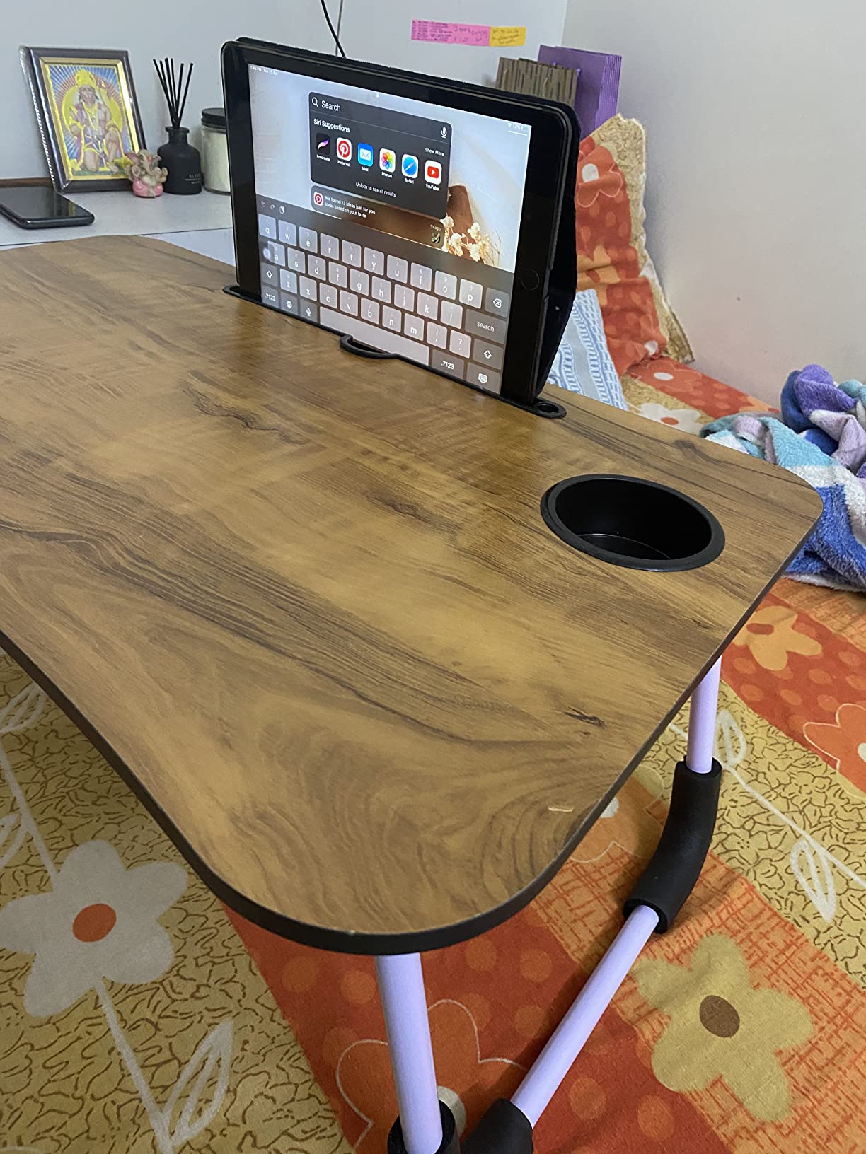 KOHARA Standard Multi-Purpose Laptop Table with Dock Stand/Study Table ...