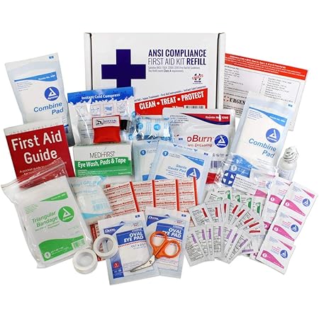 Amazon.com: Sports First Aid Kit Refill Pack : Health & Household