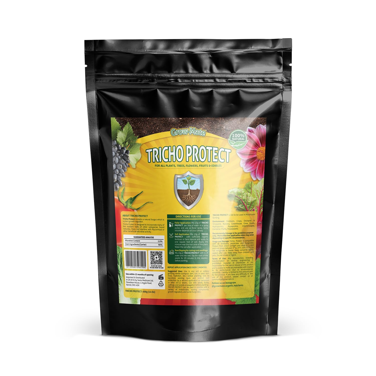 Buy Tricho Protect Bio Fungicide for s, Makes 80L of Liquid Spray With ...