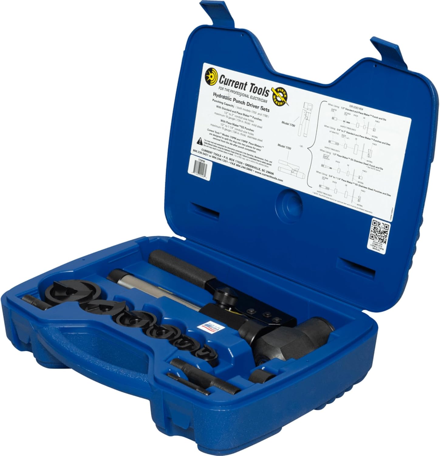 Current Tool 179PM 1/2-Inch to 2-Inch Piece Maker 90 Degree Hydraulic ...