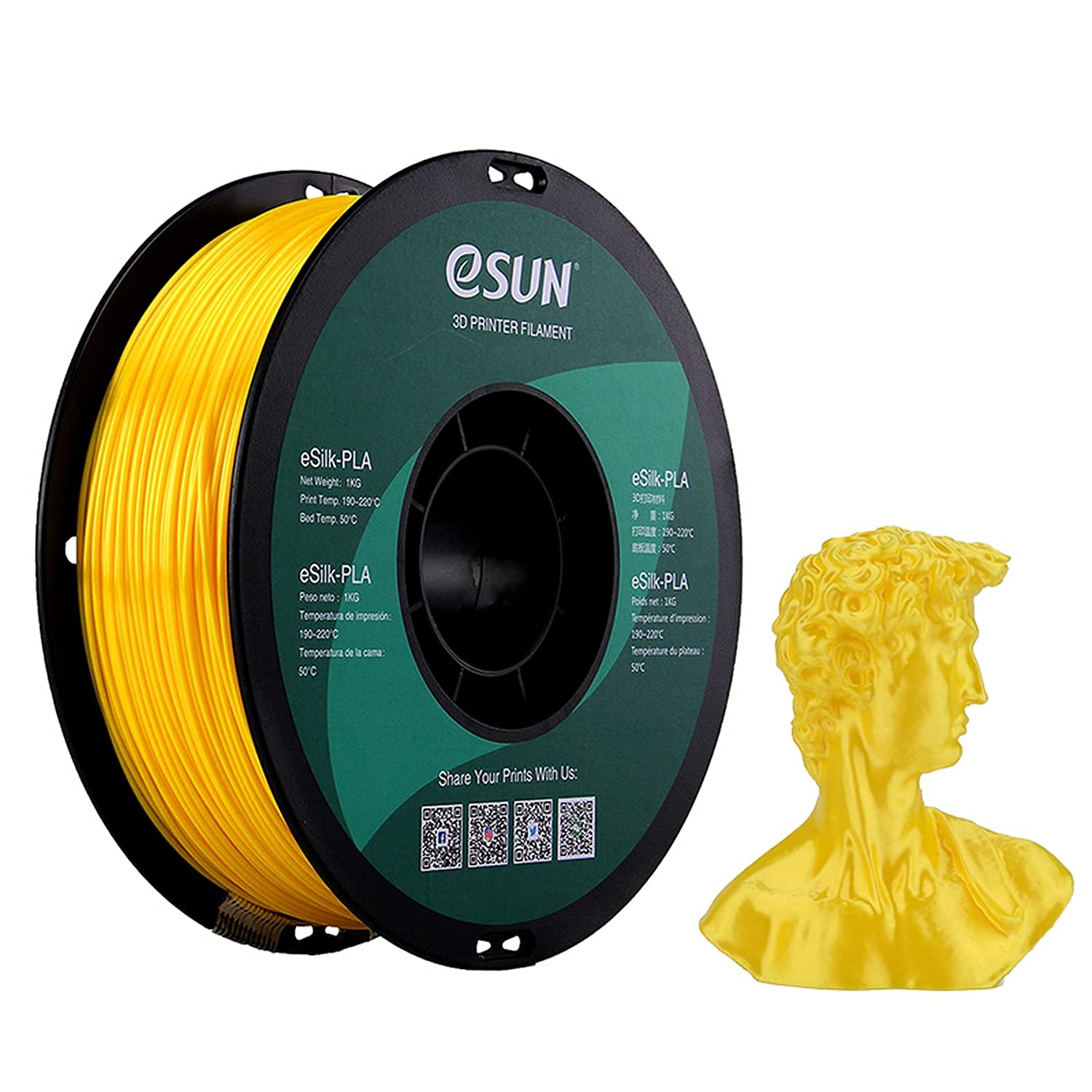 ESUN Flexible TPU-95A 3D Filament 1KG – ESUN Offical, 48% OFF