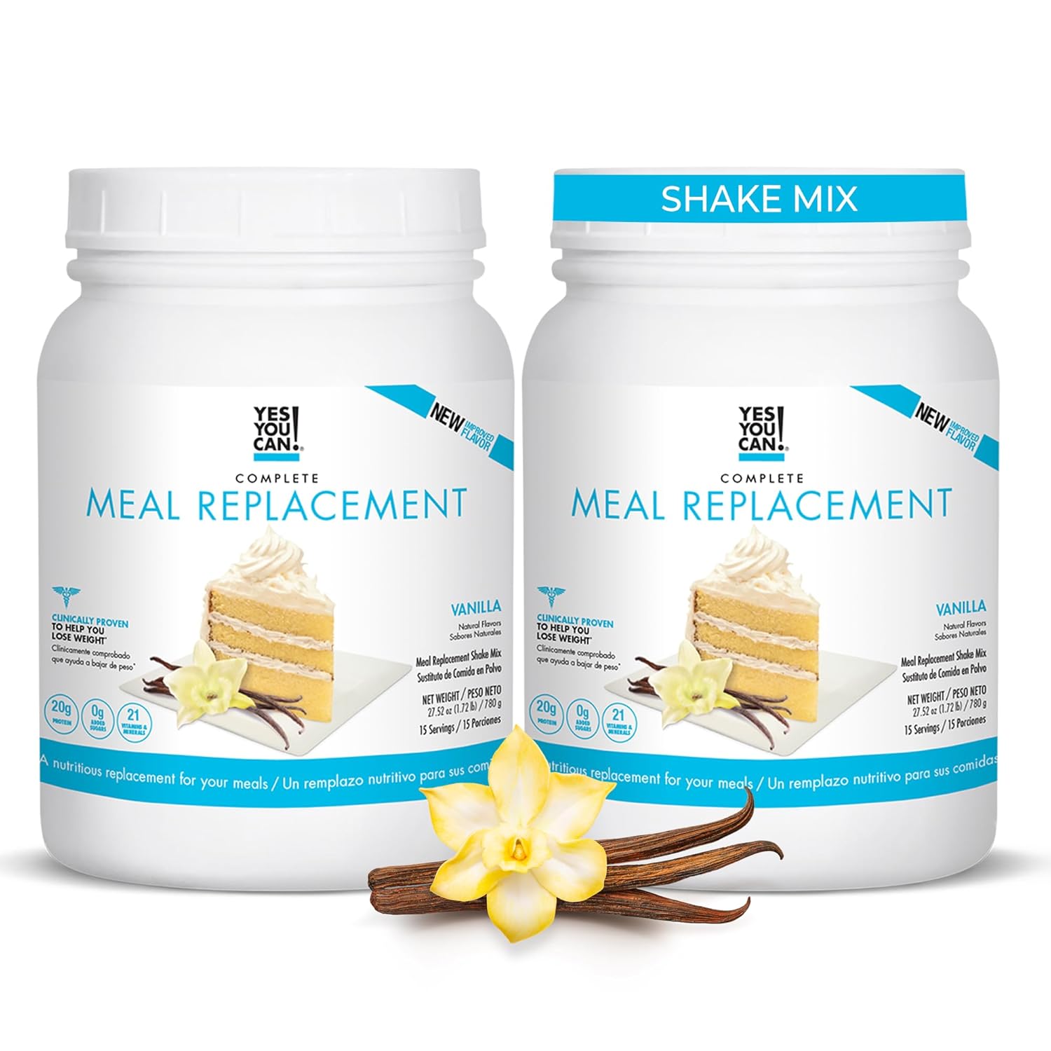 Amazon.com: Yes You Can! Complete Meal Replacement Shake - 15 Servings ...